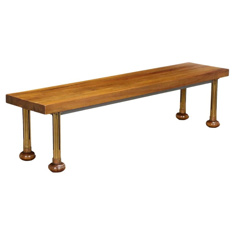 1960's bench For Sale at 1stDibs