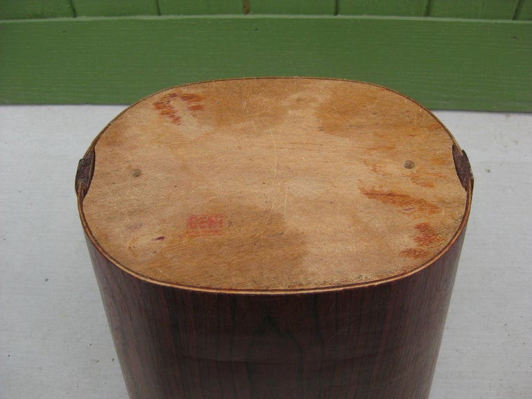 1960's, Beni Mobler Danish Modern Rosewood Waste Basket Trash Can ...