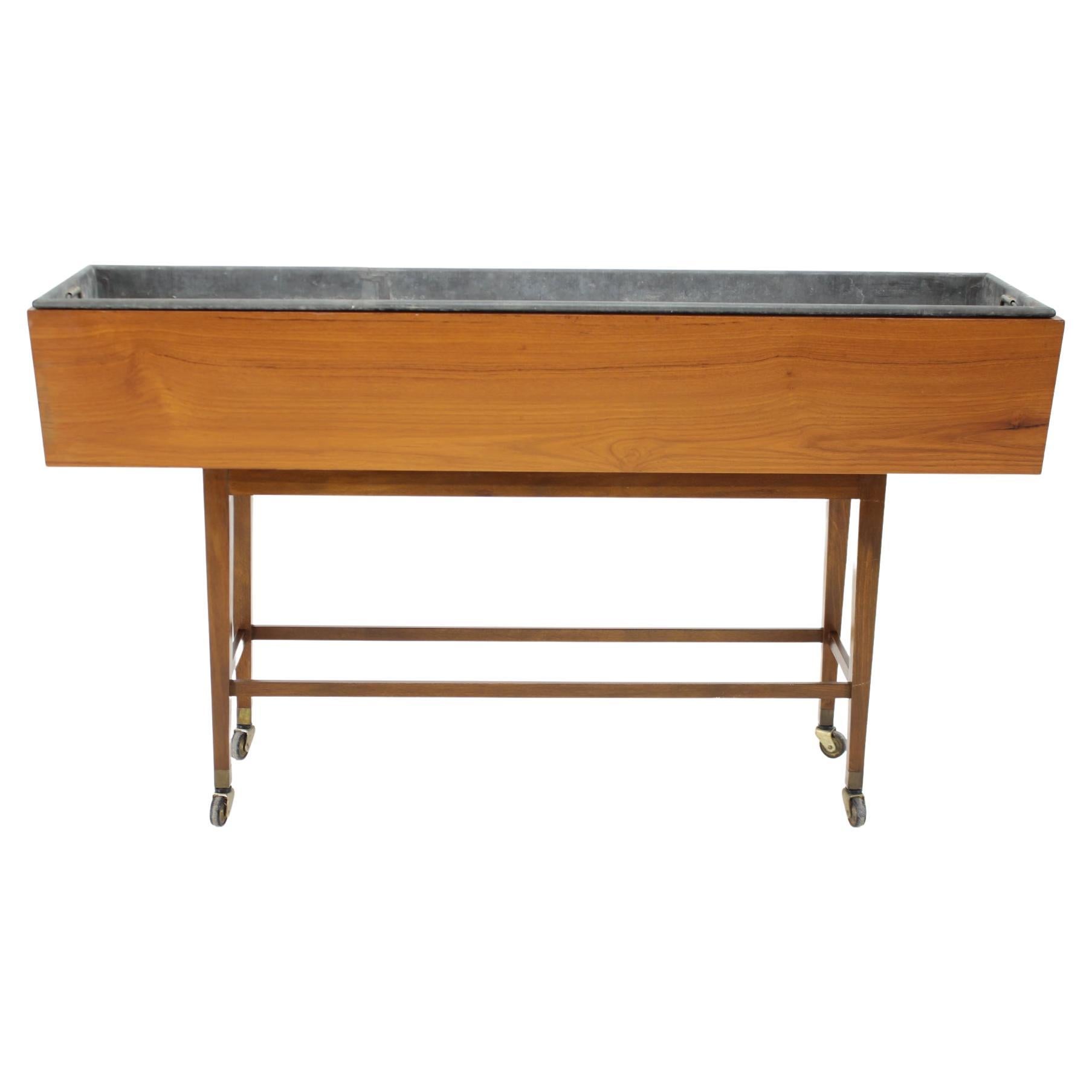 1960s Big Teak Planter, Denmark at 1stDibs