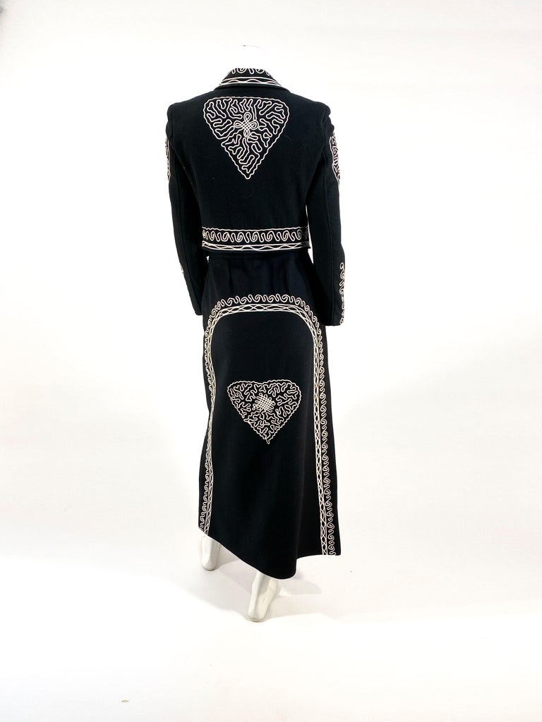 1960s Black Mariachi Charro Suit at 1stDibs | charro suit for sale ...