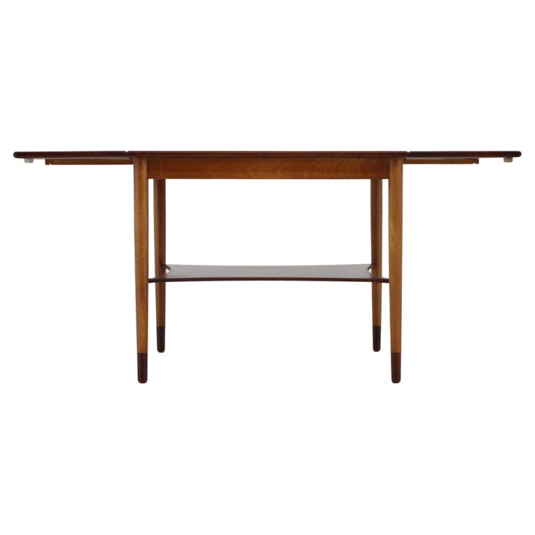 1960s Borge Mogensen Teak and Oak Coffee Table for Soborg Mobelfabric ...