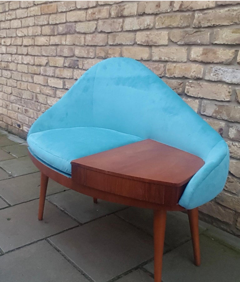 1960s Chippy Heath Telephone Table at 1stDibs | chippy heath telephone ...