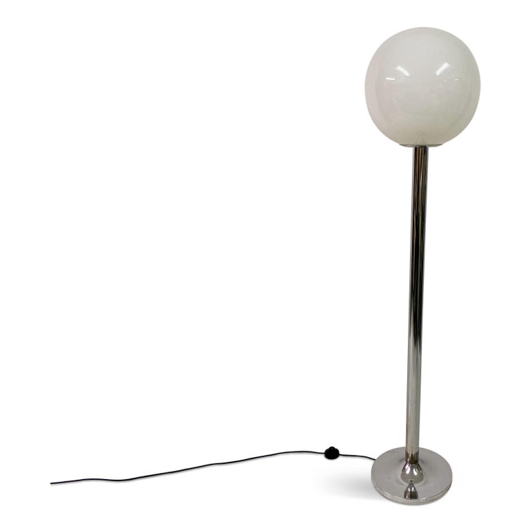 1960s Chrome Floor Lamp by Durlston Designs For Sale at 1stDibs