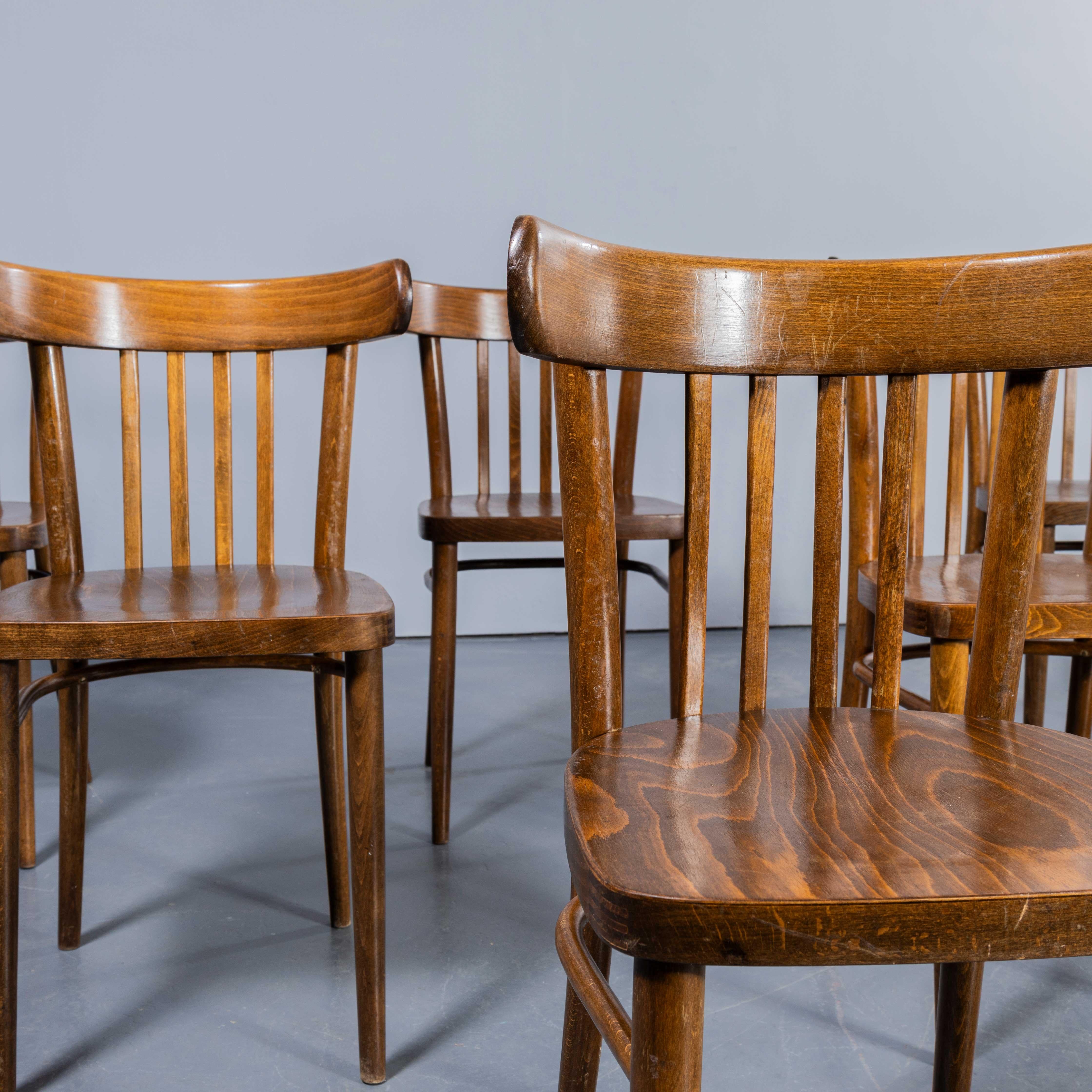 1960's Classic Bentwood Dining Chairs By Ton - Good Quantity Available ...