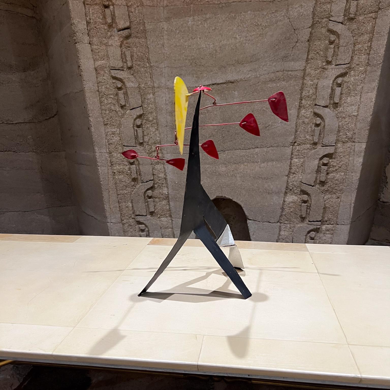 1960s Colorful Mobile Standing Abstract Sculpture Style Alexander ...