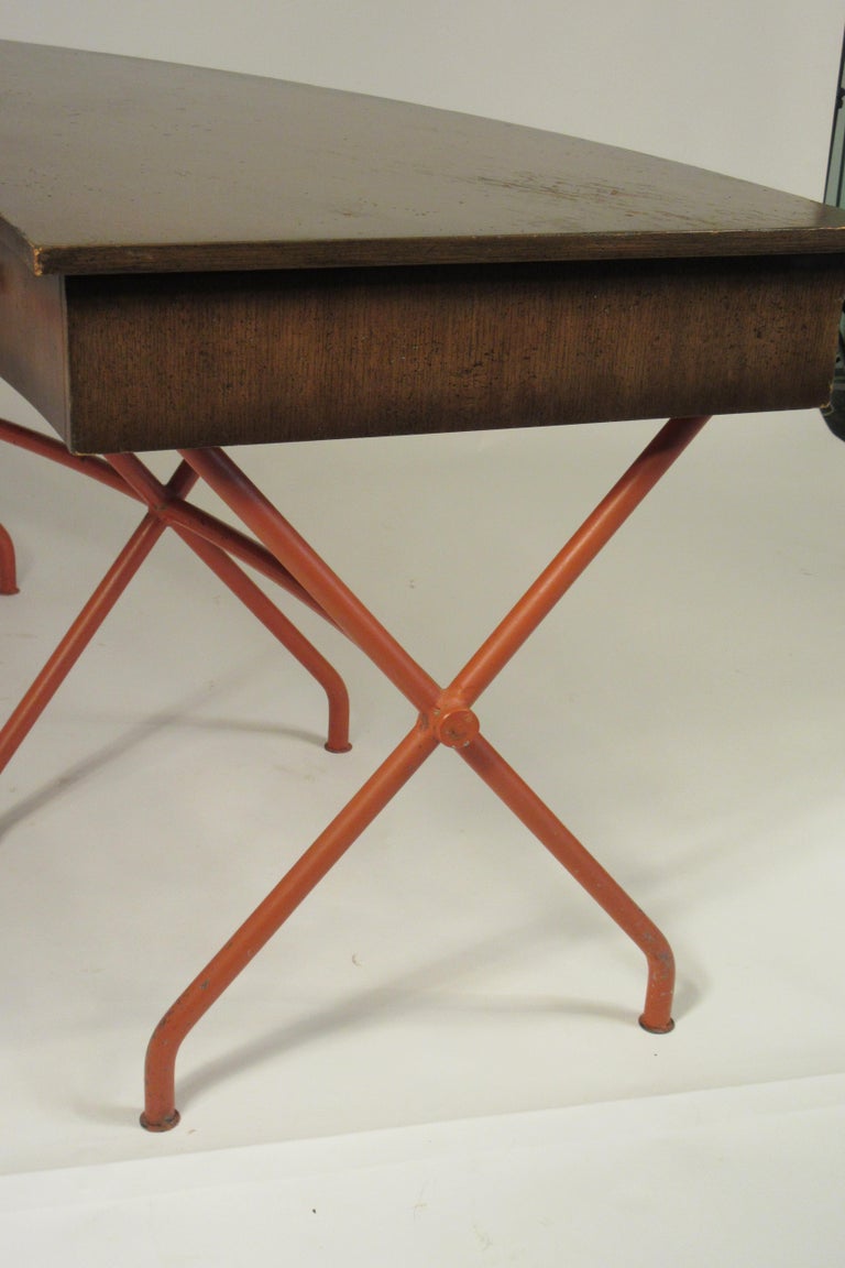 1960s Curved Writing Desk at 1stDibs