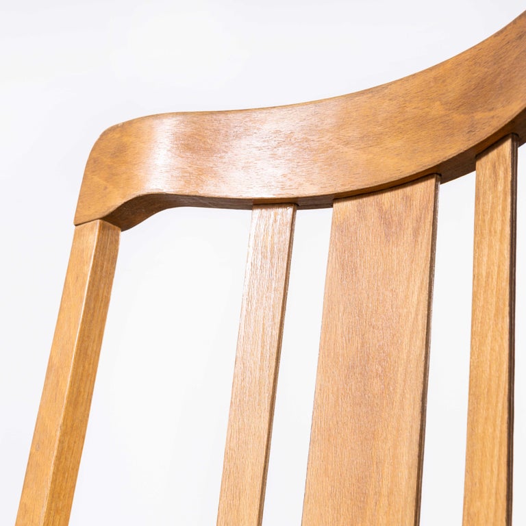 1960's Czech Bentwood Chapel Chairs - Set Of Four For Sale at 1stDibs