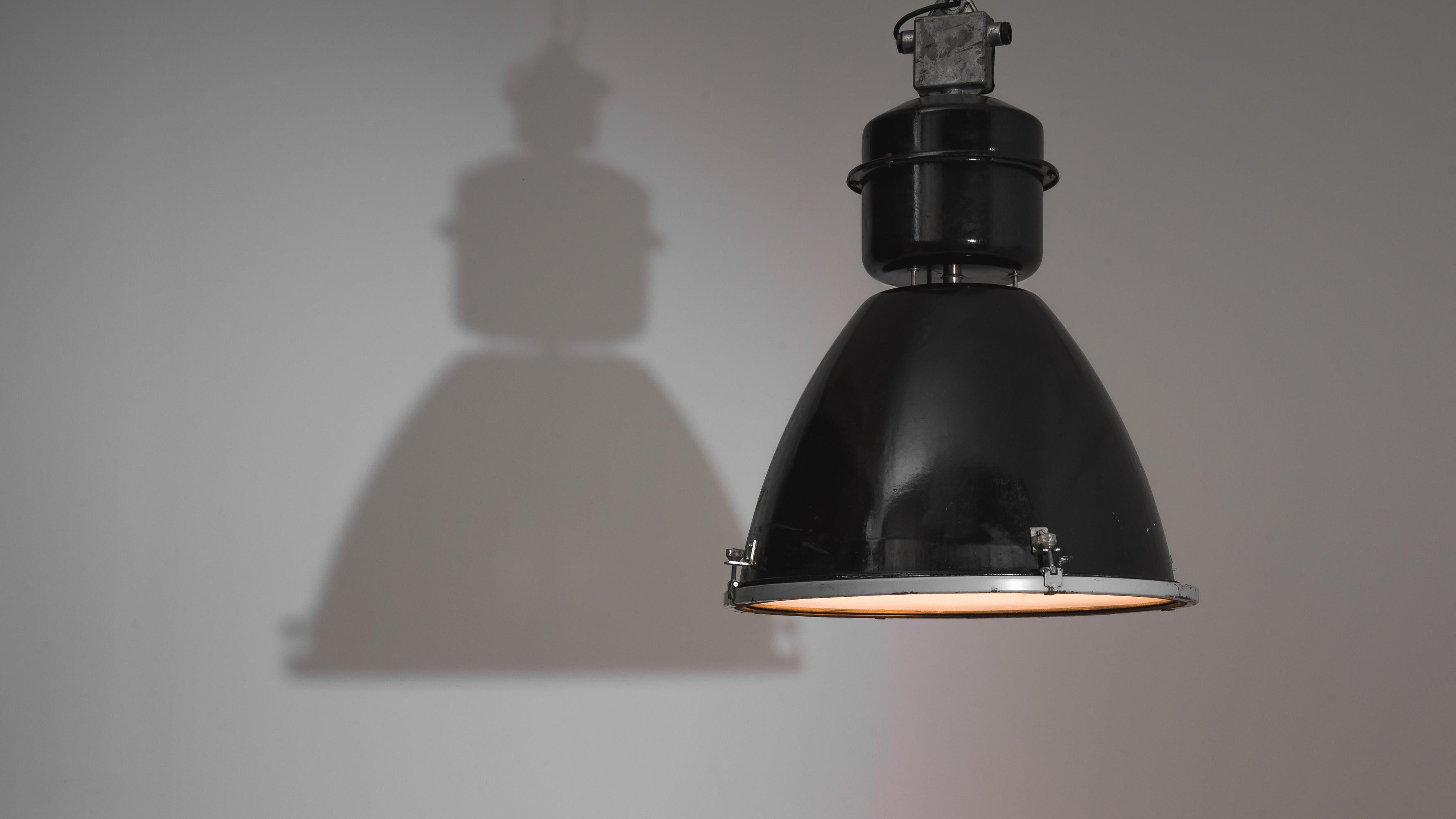 1960s Czech Industrial Pendant For Sale at 1stDibs