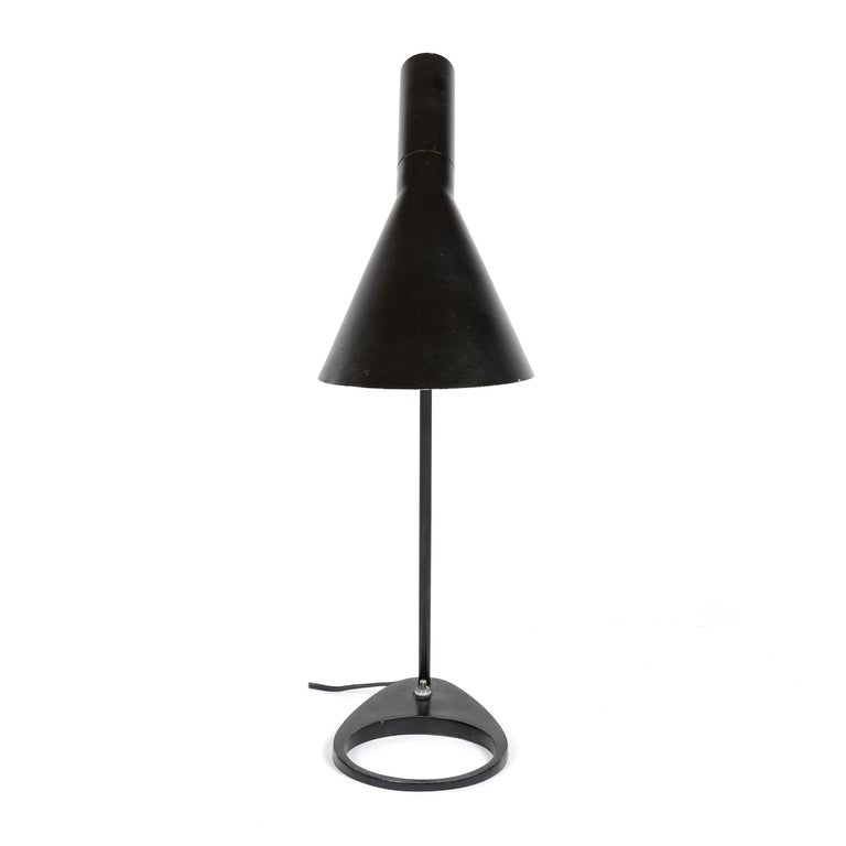 1960s Danish AJ Extra Large Desk Lamp by Arne Jacobsen for Louis ...