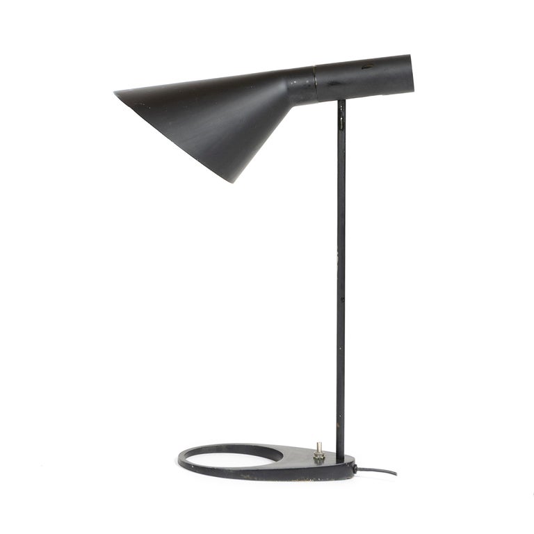 1960s Danish AJ Extra Large Desk Lamp by Arne Jacobsen for Louis ...