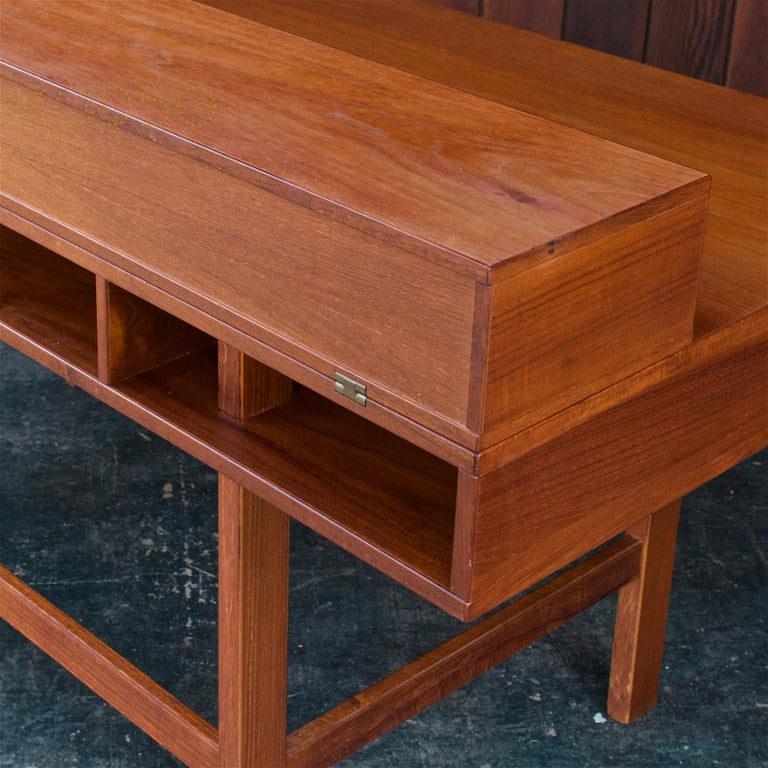 1960s Danish Architects Office Work Table Partners Desk Scandinavian ...