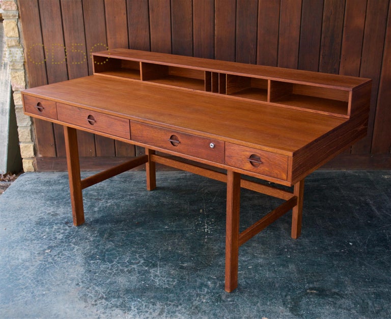 1960s Danish Architects Office Work Table Partners Desk Scandinavian ...