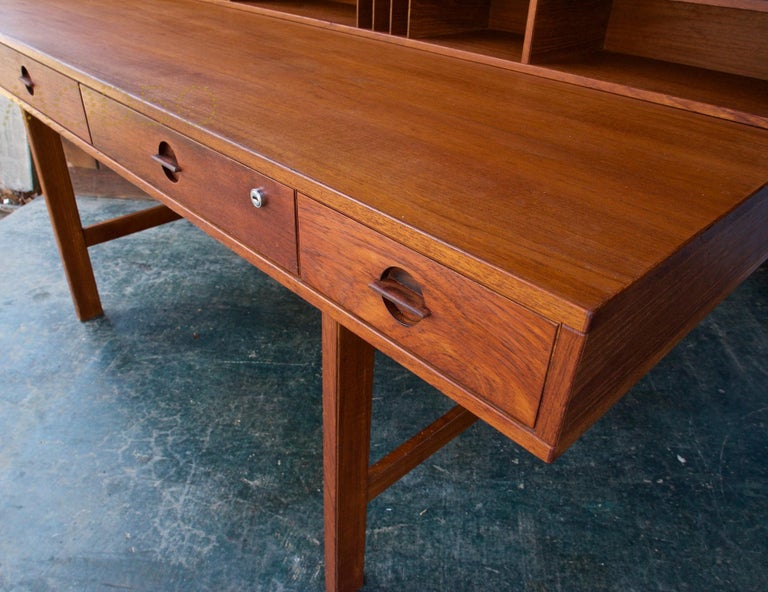 1960s Danish Architects Office Work Table Partners Desk Scandinavian ...