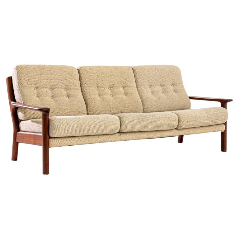1960s Danish Modern Sofa by Juul Kristensen For Sale at 1stDibs