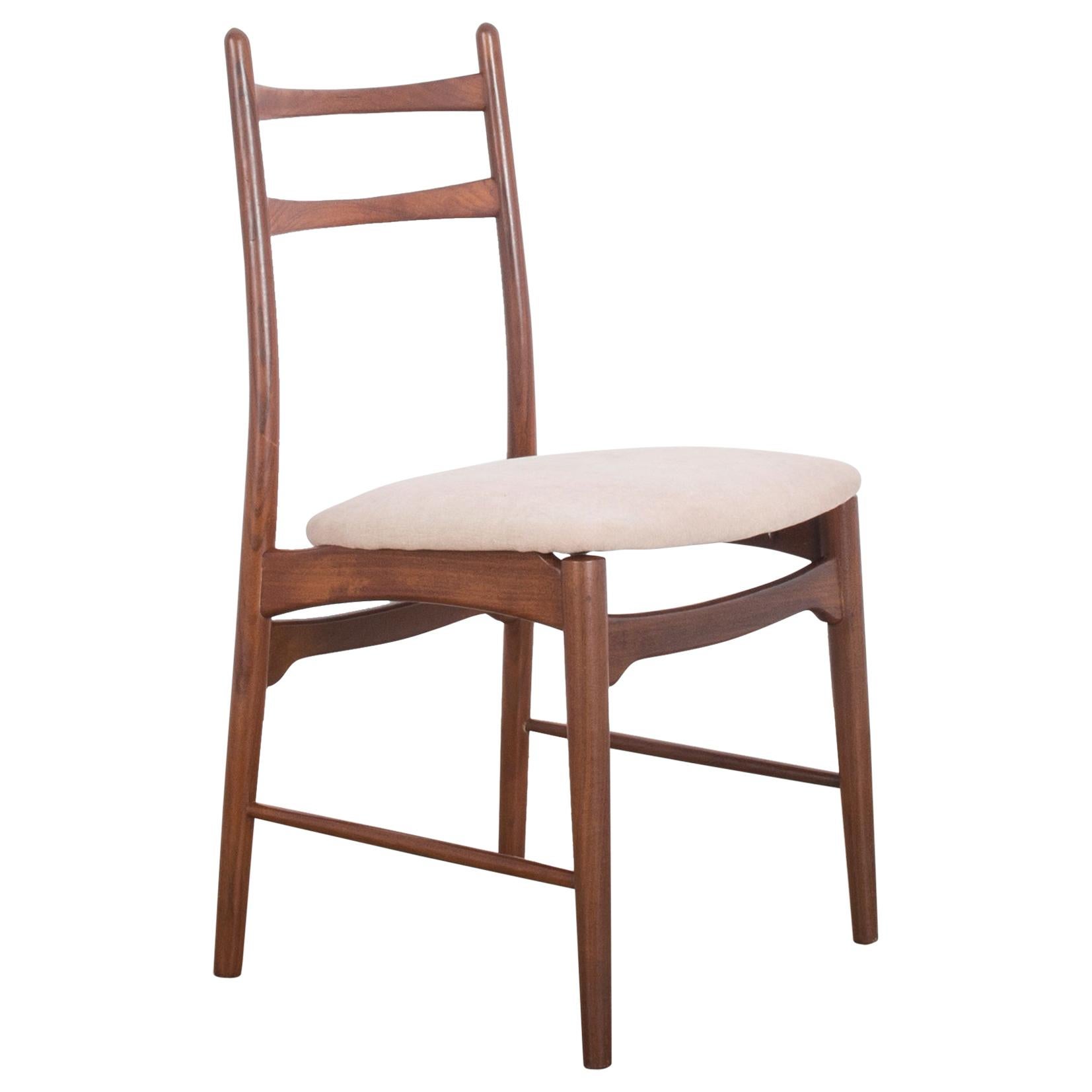 Set of Four Danish Teak Chairs For Sale at 1stDibs