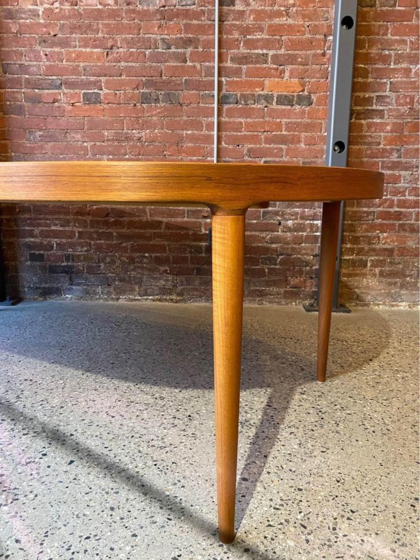 1960s Danish Teak Dining Table by Skovmand and Andersen For Sale at 1stDibs