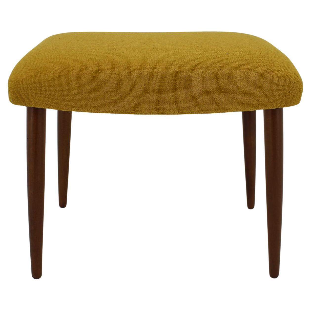 Danish Teak Foot Stool by Povl Dinesen For Sale at 1stDibs
