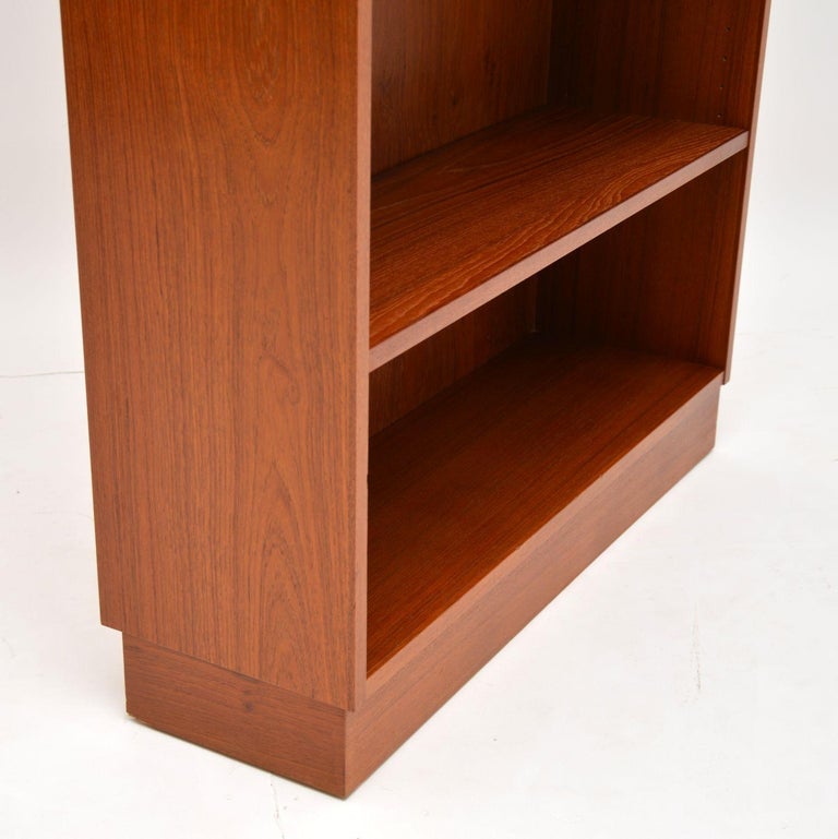 1960s Danish Vintage Teak Bookcase by N.P Nielsen at 1stDibs