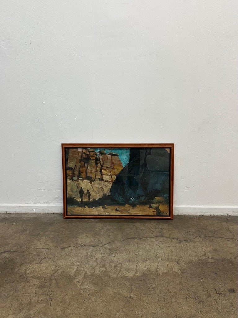 1960s Davis True Miller Impressionism Pasting For Sale at 1stDibs