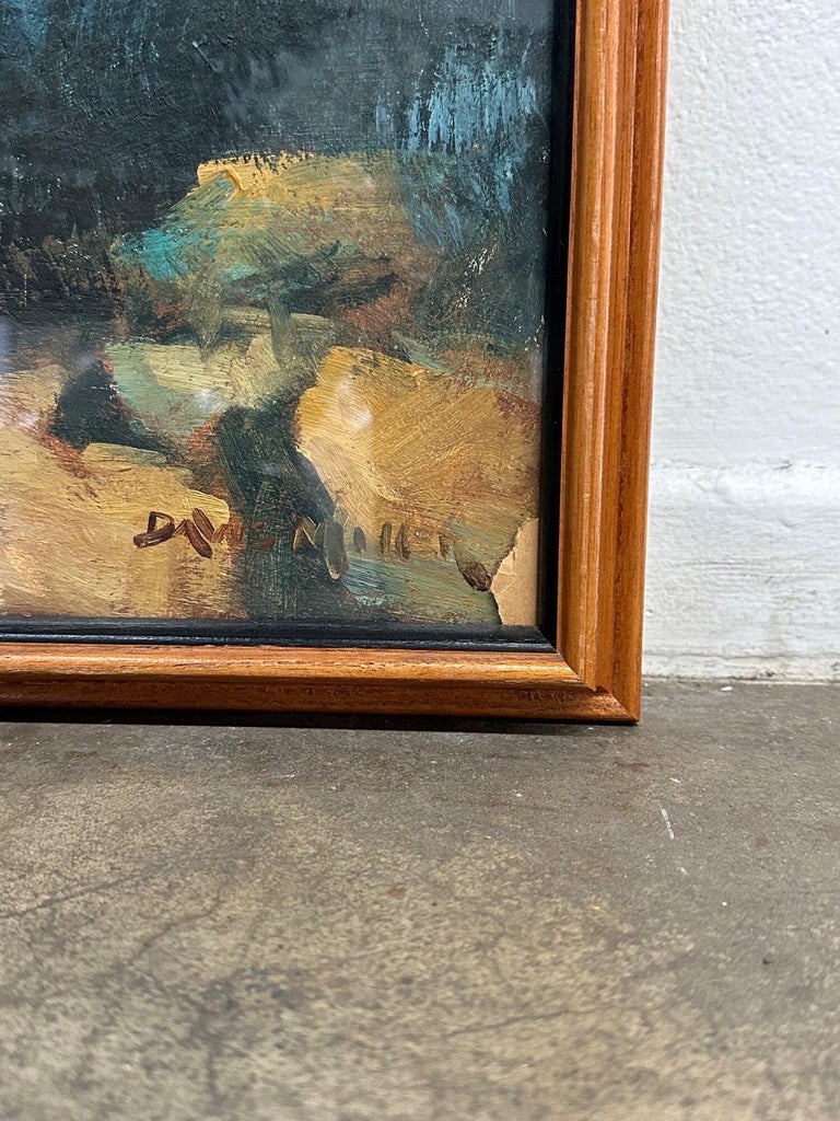 1960s Davis True Miller Impressionism Pasting For Sale at 1stDibs
