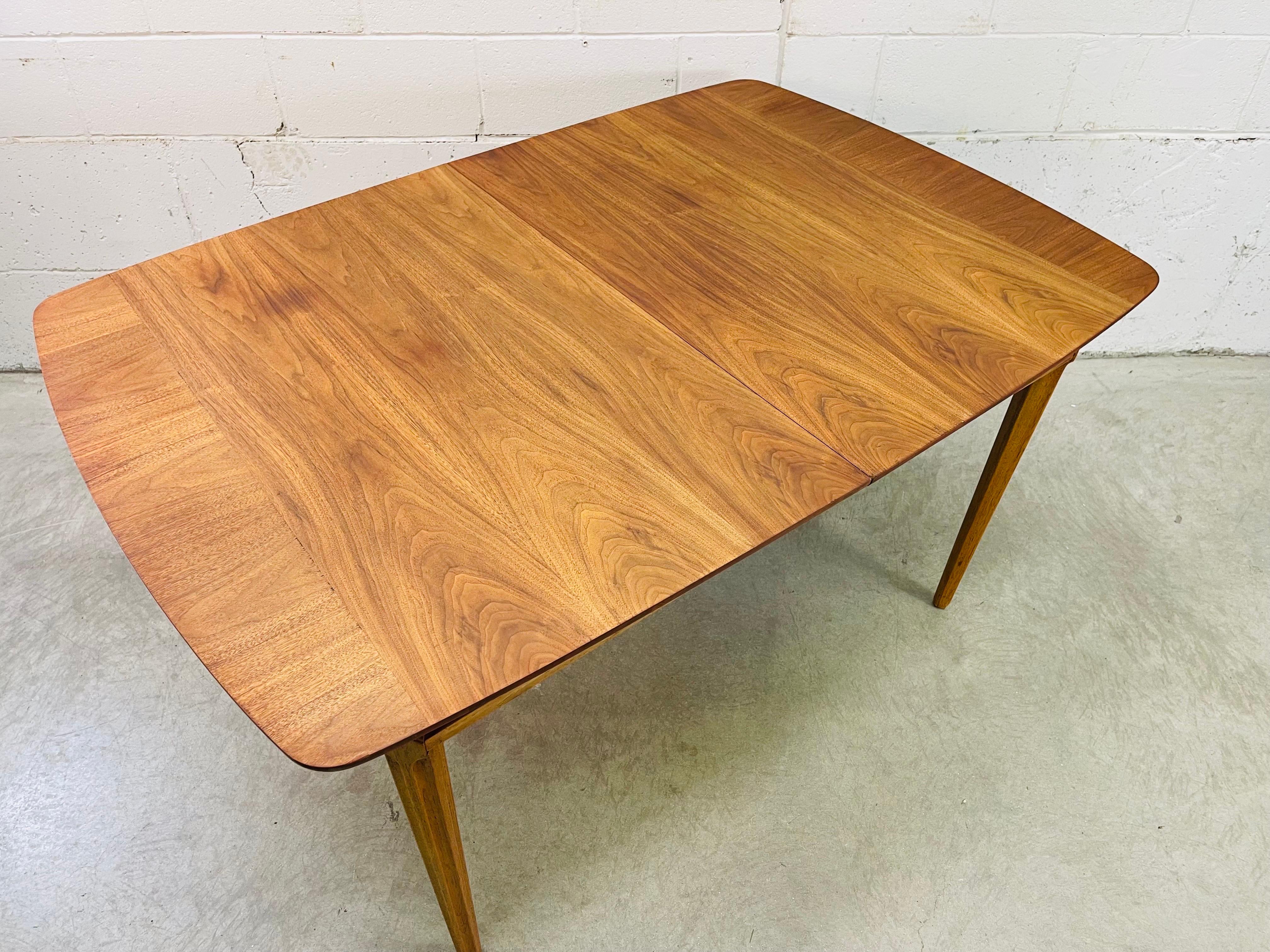 1960s Drexel Tempo Walnut Wood Dining Table at 1stDibs | 1960 drexel ...