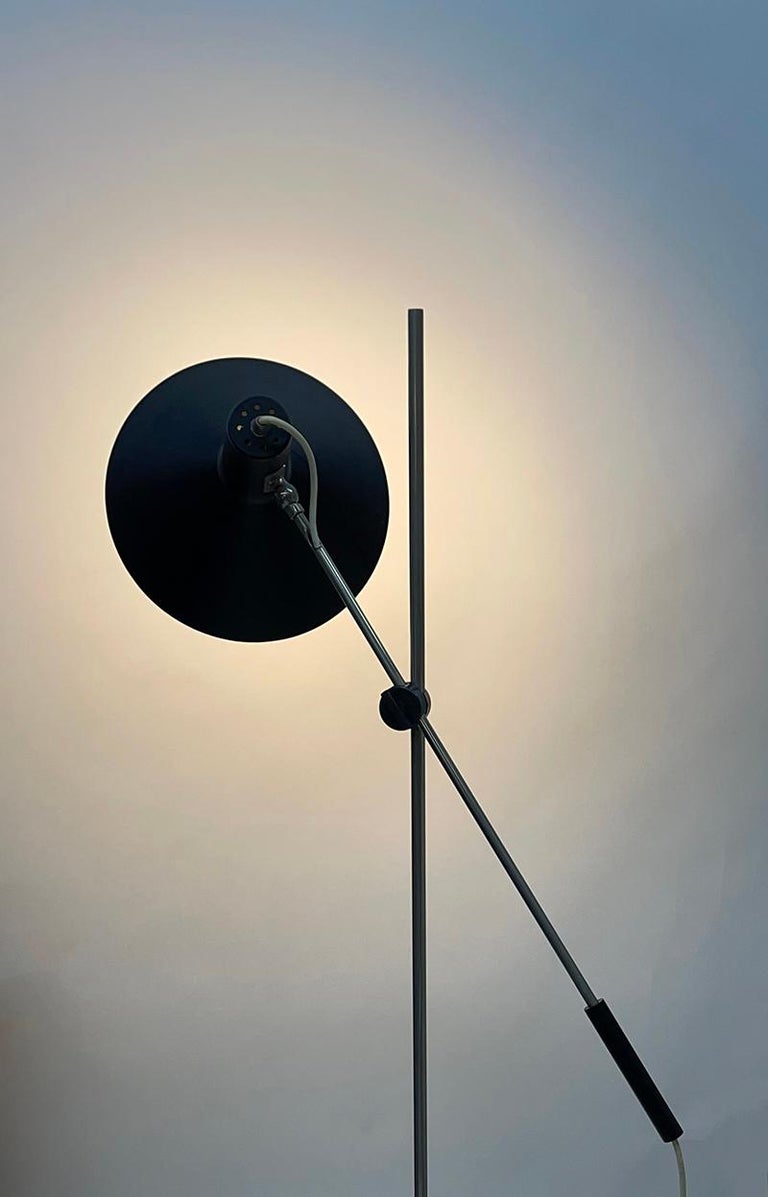 1960s Dutch Floor Lamp by J.J.M. Hoogervorst for Anvia For Sale at 1stDibs