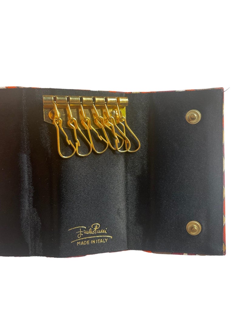 1960's Emilio Pucci Key Ring Case For Sale at 1stDibs