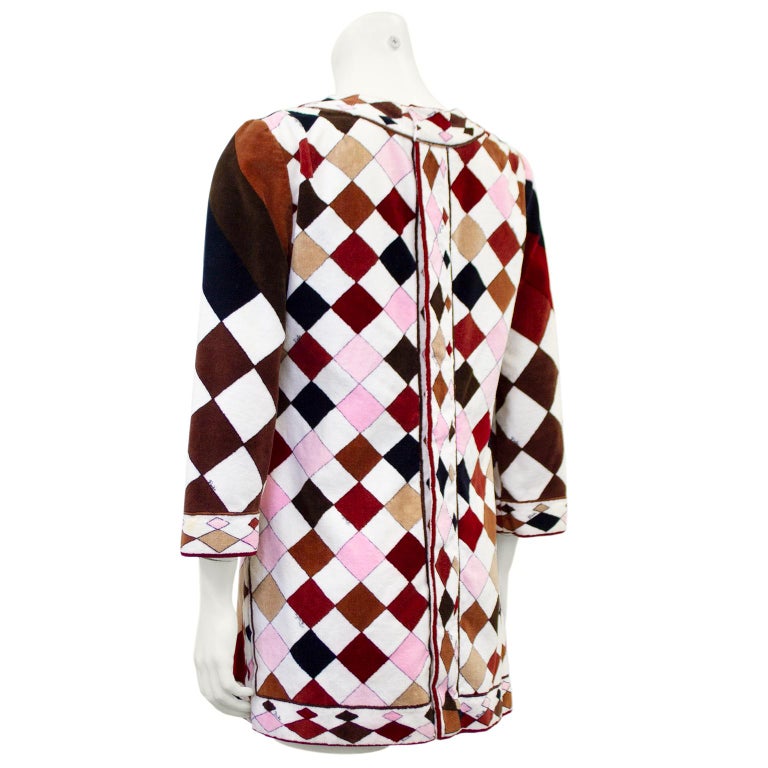 1960s Emilio Pucci Terry Velvet Tunic at 1stDibs