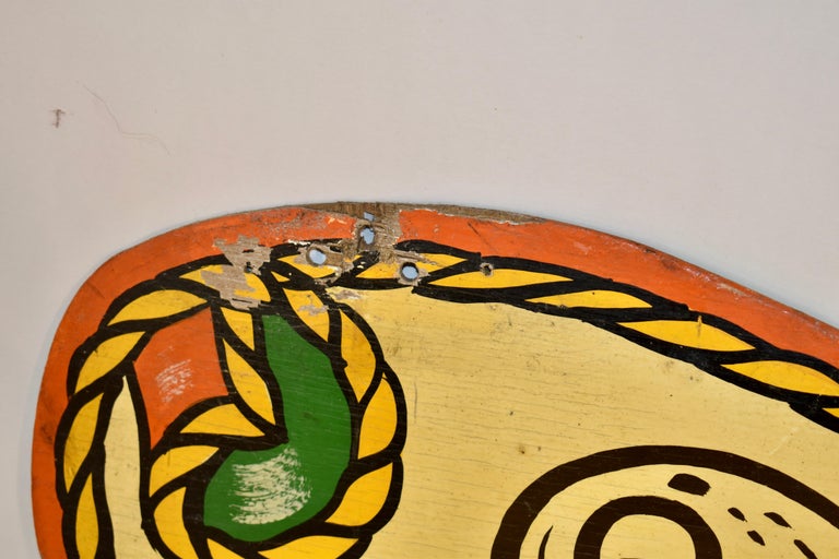 1960s English Carnival Sign For Sale at 1stDibs
