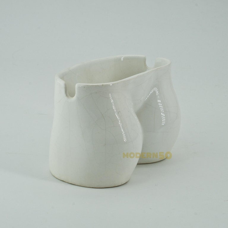 1960s Erotic Art Sculpture Woman’s Waist Pottery Ashtray Vessel Female ...