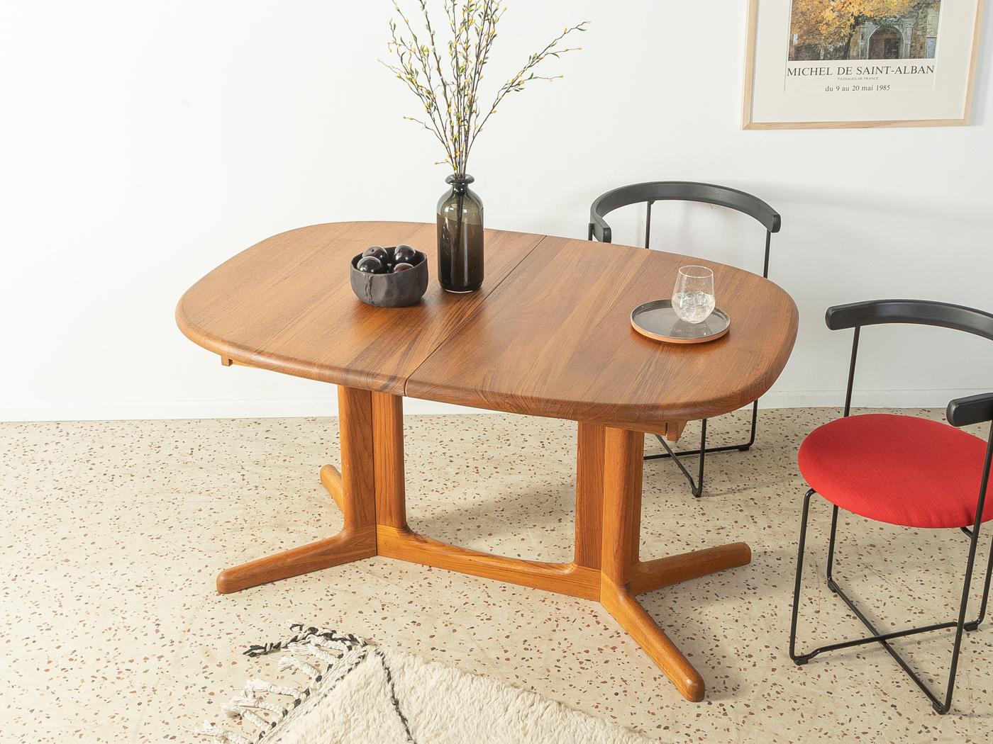 1960s extendable Dining Table by Niels Koefoed For Sale at 1stDibs