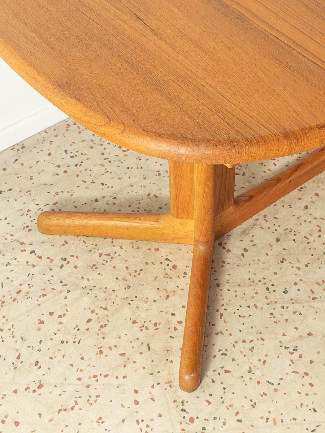 1960s extendable Dining Table by Niels Koefoed For Sale at 1stDibs