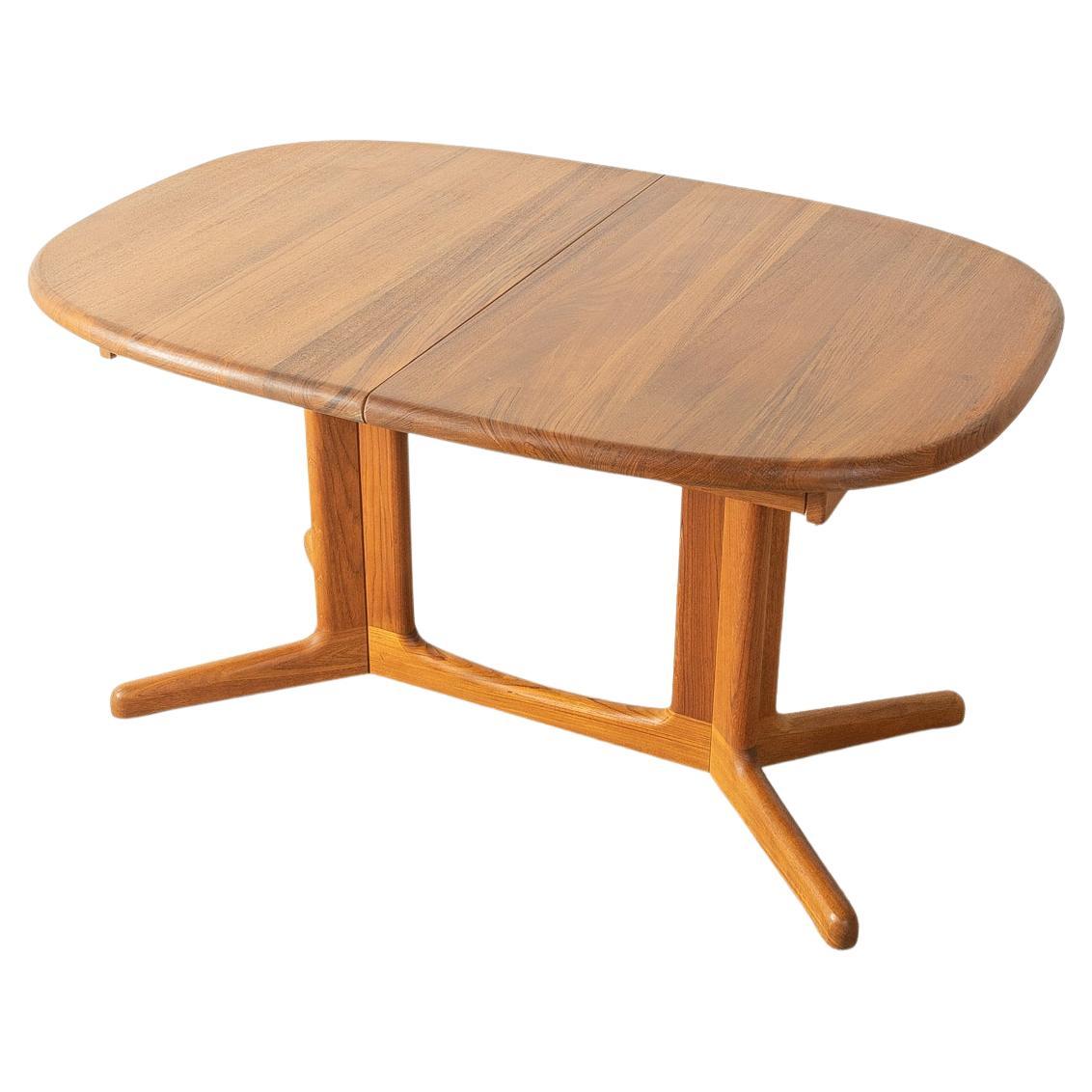 Koefoeds Danish Teak MCM Dining Table with Eight Chairs at 1stDibs ...