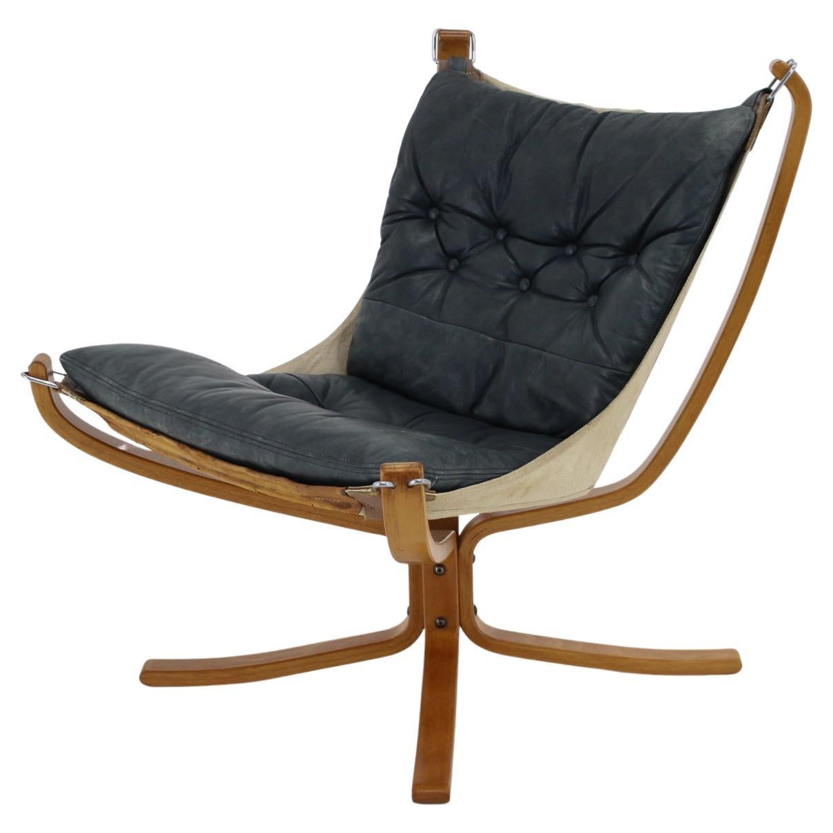 1960's Falcon chair by Sigurd Ressell for Vatne Mobler, Sweden at 1stDibs