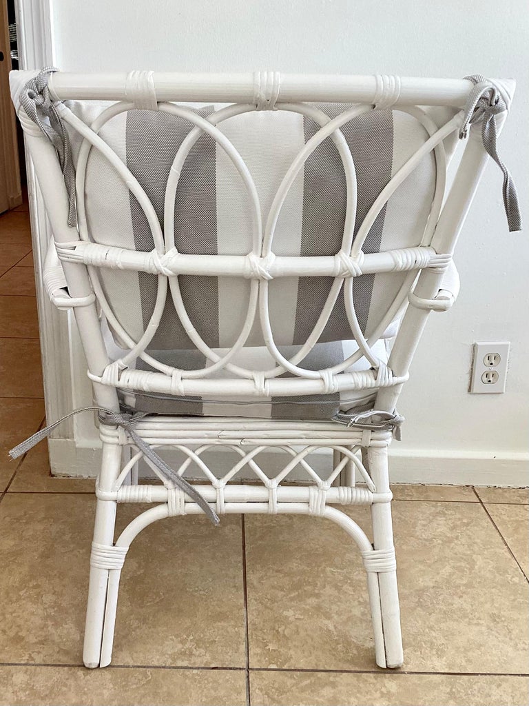 1960s Ficks Reed Small Armchair For Sale at 1stDibs