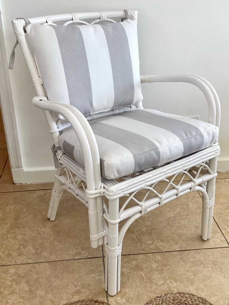 1960s Ficks Reed Small Armchair For Sale at 1stDibs