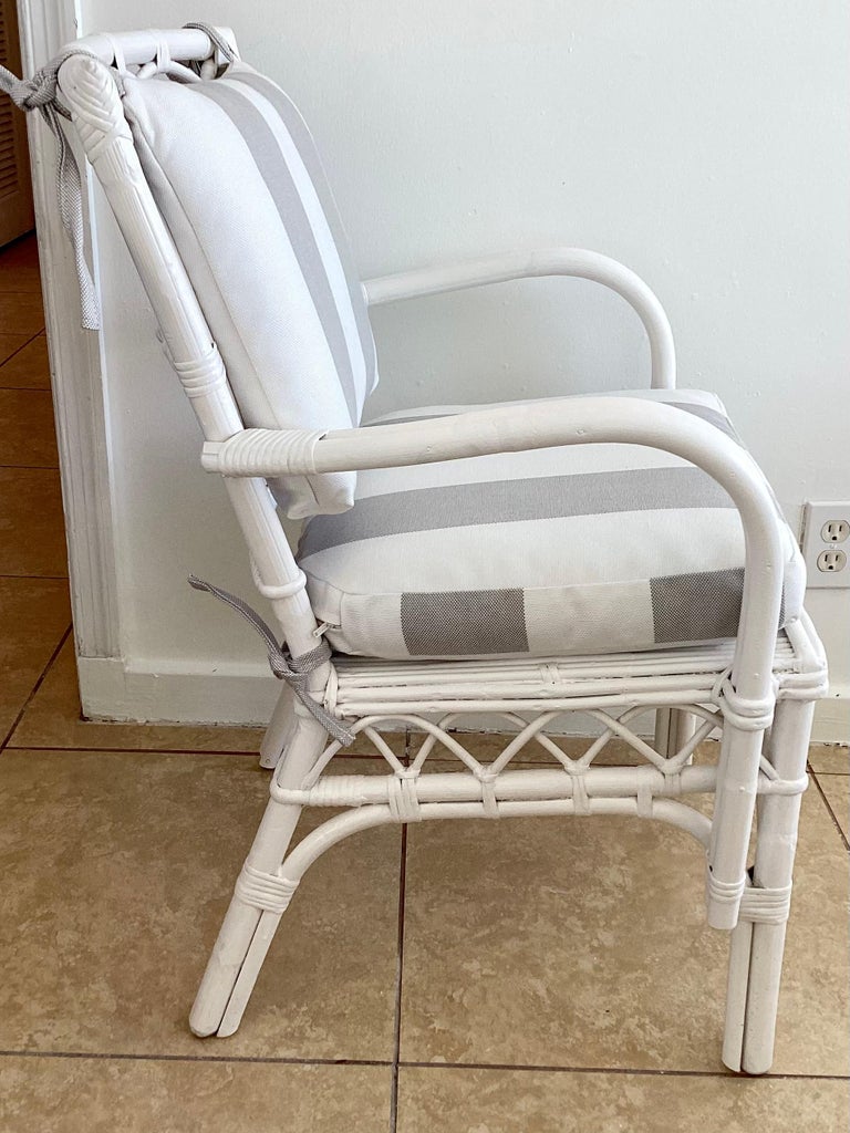 1960s Ficks Reed Small Armchair For Sale at 1stDibs