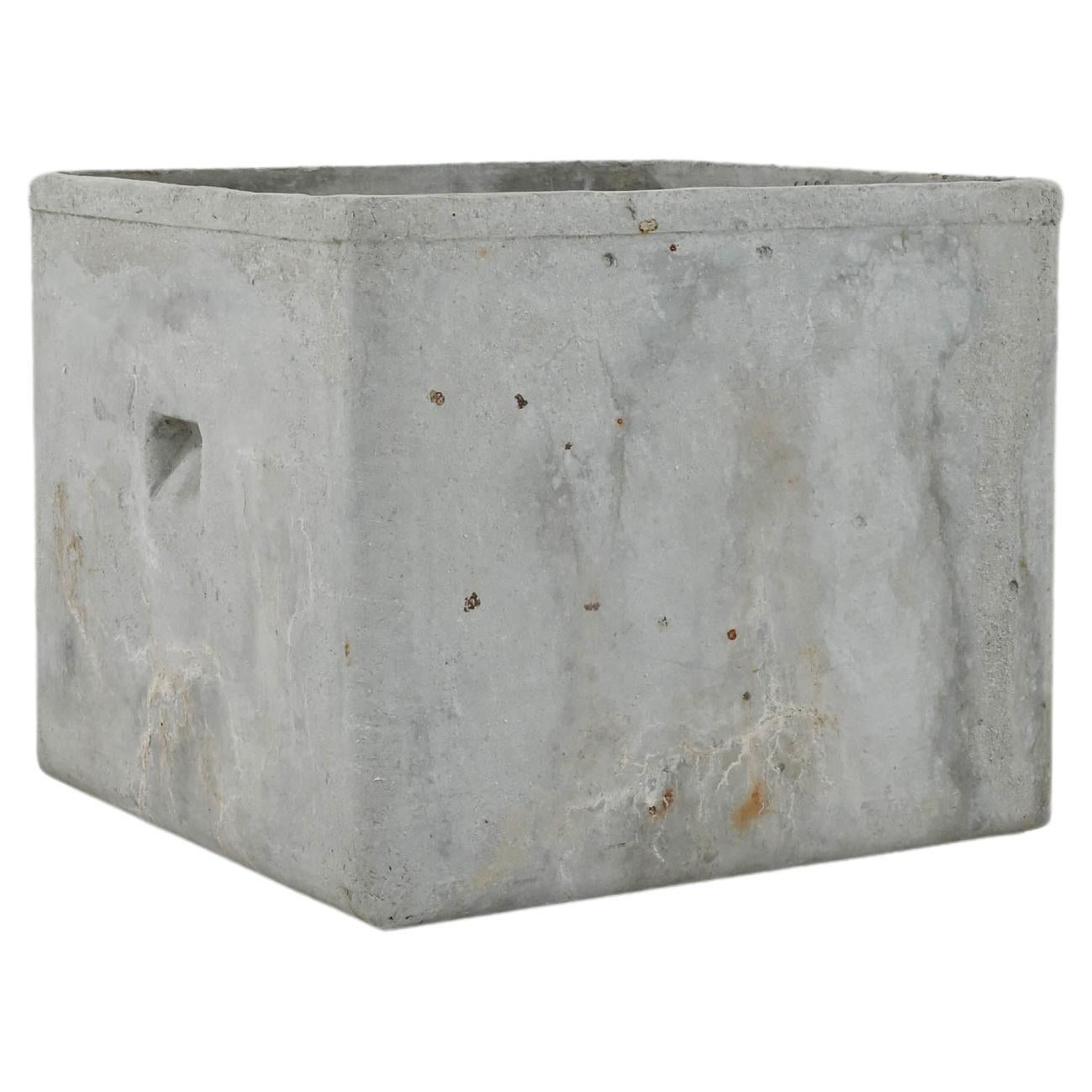 One of a Kind Vintage Concrete Planter at 1stDibs | vintage concrete ...