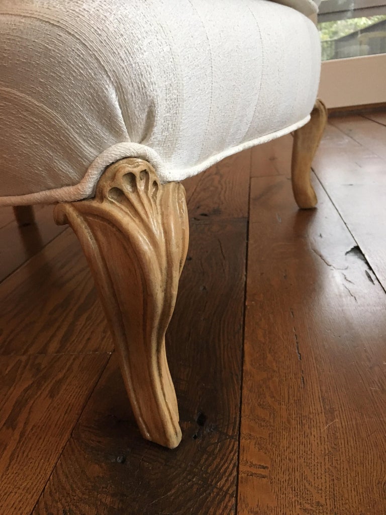 1960s French Rococo Style Low Bergere Chair at 1stDibs | rococo bergere ...