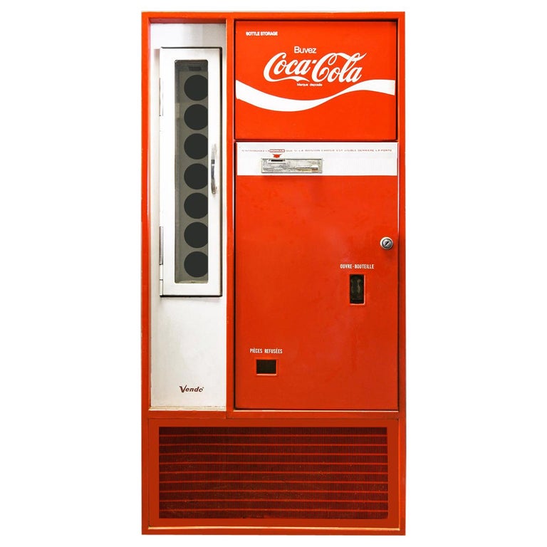 1960s French Vendo 56-B ‘Buvez’ Coca-Cola Machine For Sale at 1stDibs