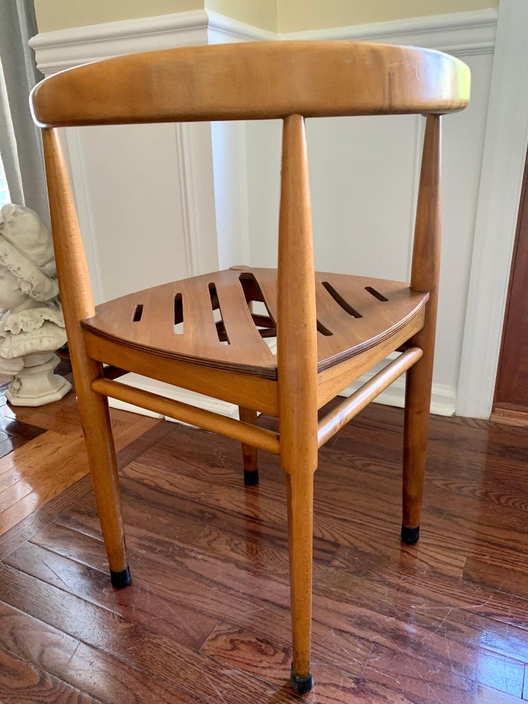 1960's Gemla of Sweden Corner Chair For Sale at 1stDibs