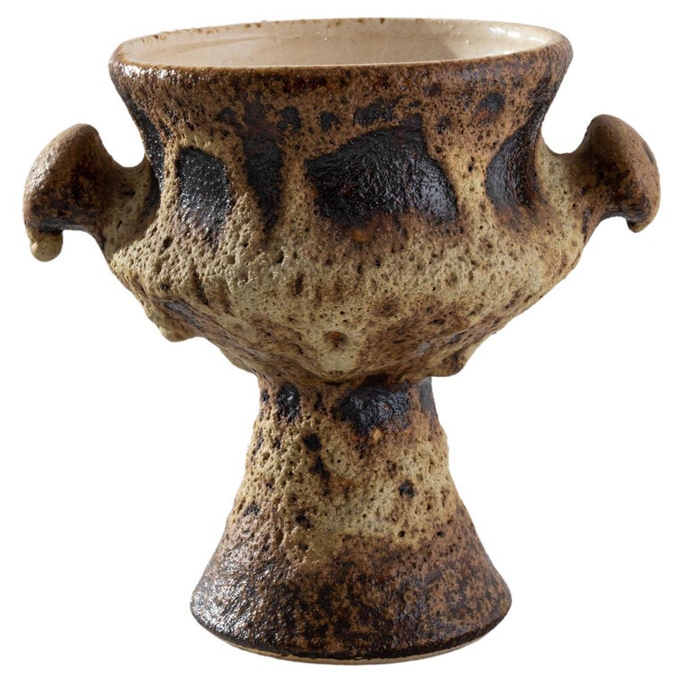1960s German Ceramic Vase For Sale at 1stDibs