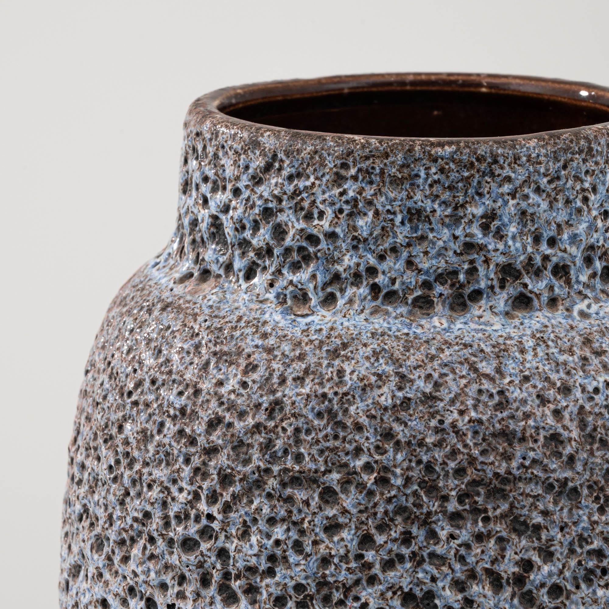 1960s German "W. Germany" Ceramic Vase For Sale at 1stDibs