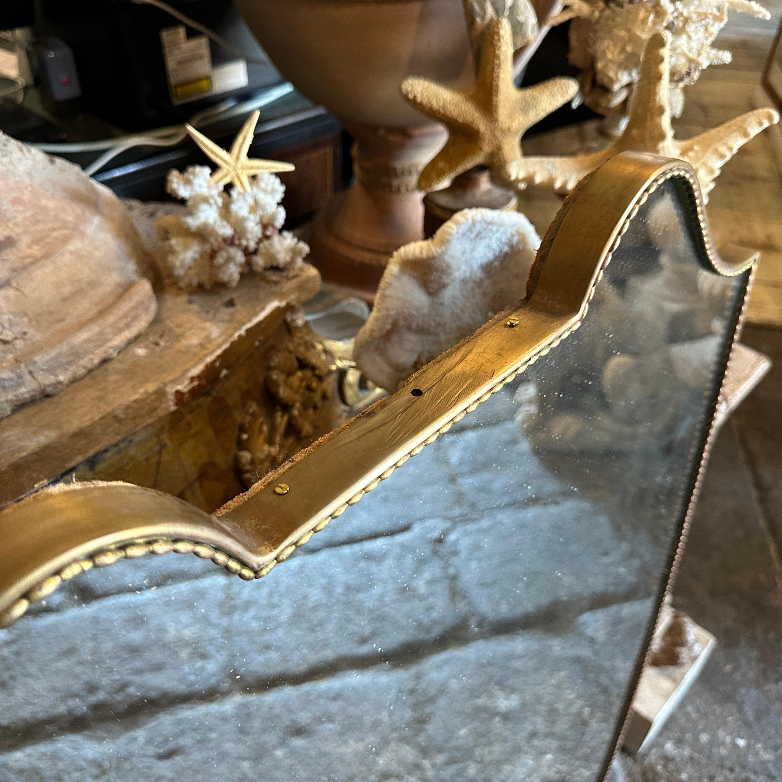 1960s Gio Ponti Style Mid-Century Modern Shield Shaped Italian Big Wall ...