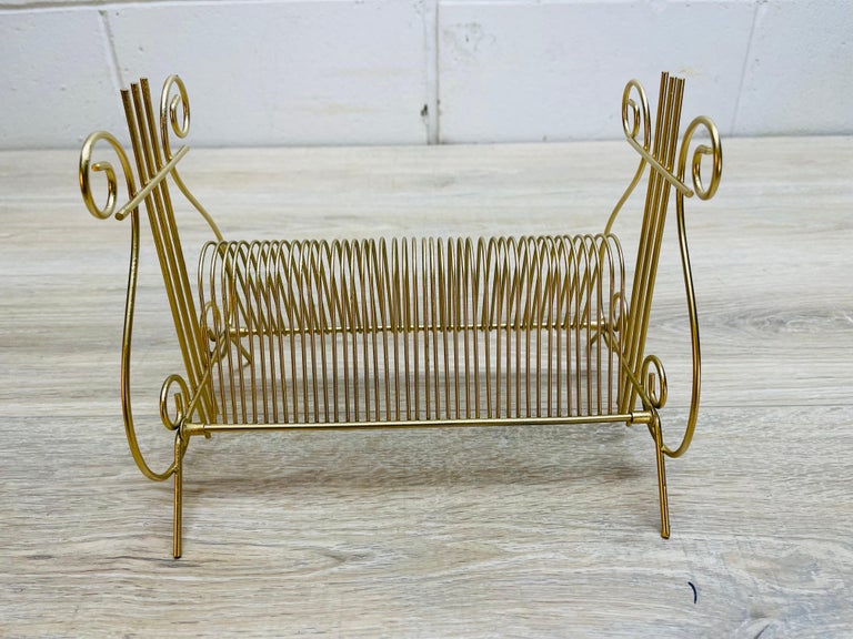 1960s, Gold Metal Music Stand For Sale at 1stDibs