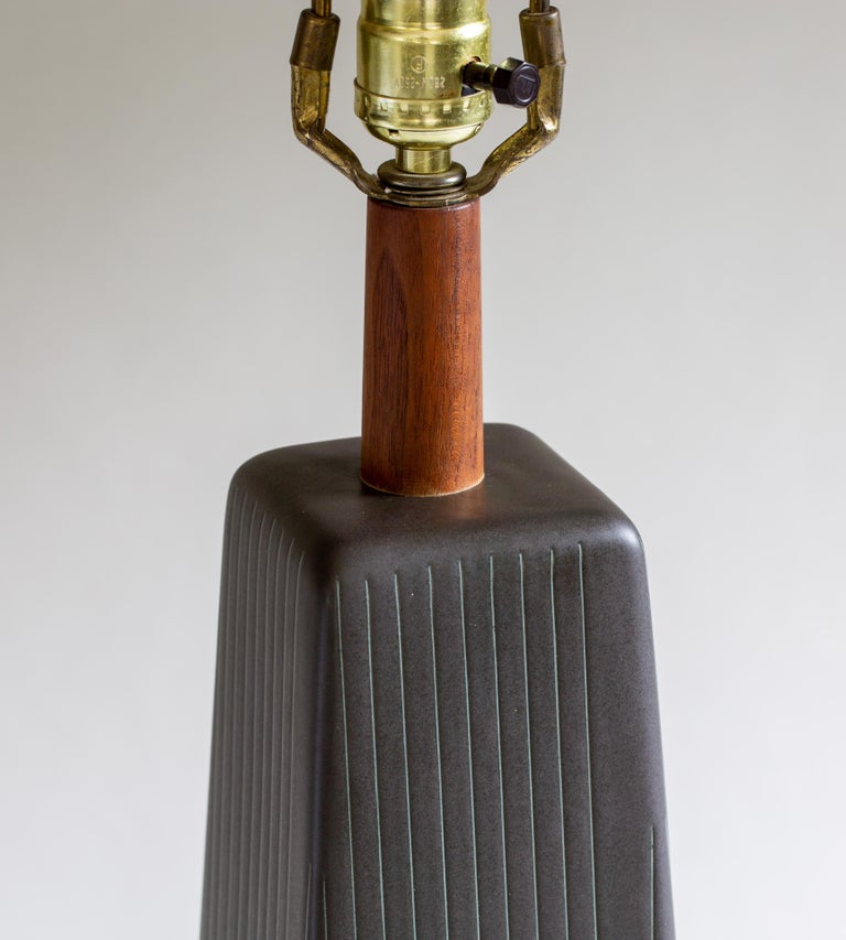 1960s Gordon and Jane Martz Geometric Table Lamp M216 for Marshall ...