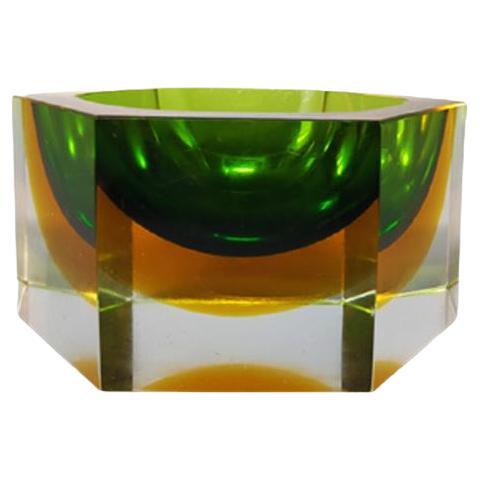 1960s Gorgeous Big Blue Bowl or Catchall Designed by Flavio Poli For ...