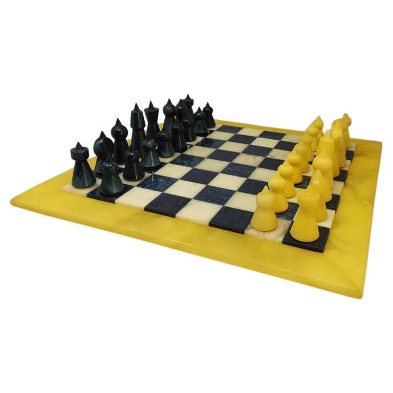 Austin COX Modernist Chess Set, Circa 1960s at 1stDibs