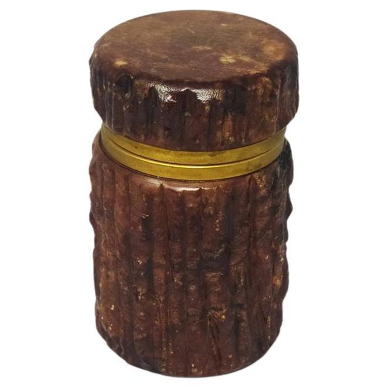 1960s Gorgeous Brown Alabaster Box, Made in Italy For Sale at 1stDibs