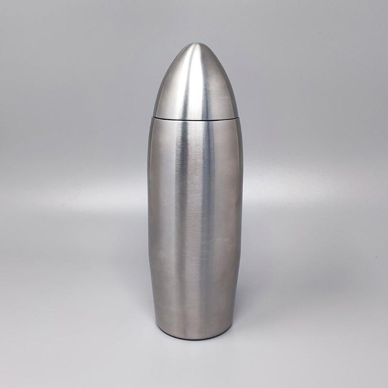 1960s Gorgeous Cocktail Shaker "Bullet" in Stainless Steel, Made in ...